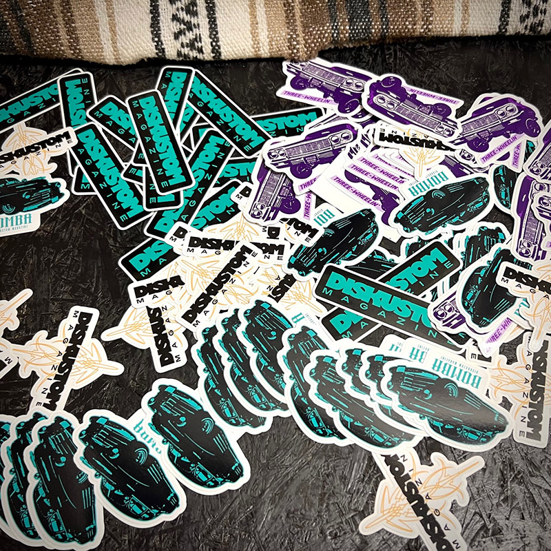 Stickers • Diskustom Magazine